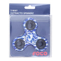 Camo Fidget Spinner | Blue | Free Shipping