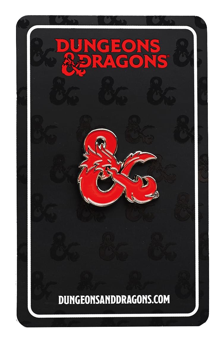 Dungeons & Dragons Logo Enamel Collector Pin | Free Shipping