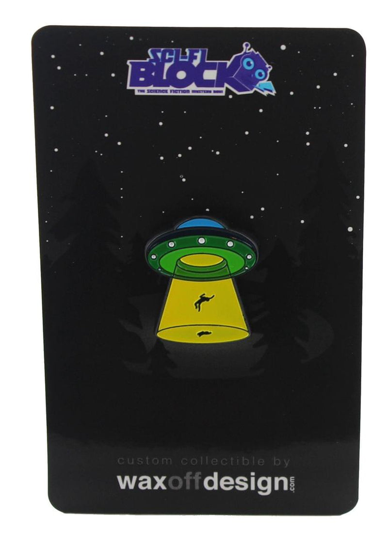 Alien Abduction Enamel Pin | Free Shipping