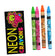 Neon Crayons 4-Pack | Free Shipping