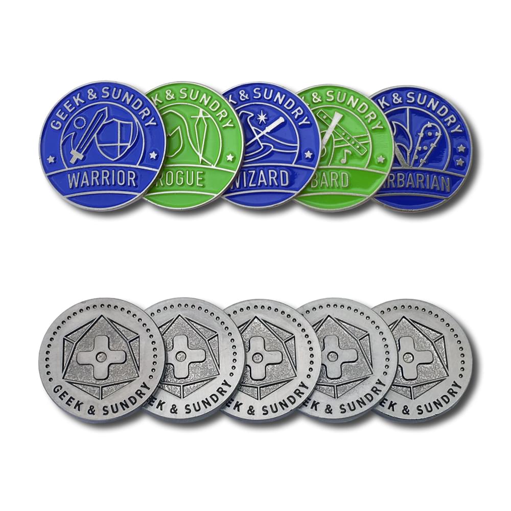 Geek Sundry Player Token Set | Free Shipping