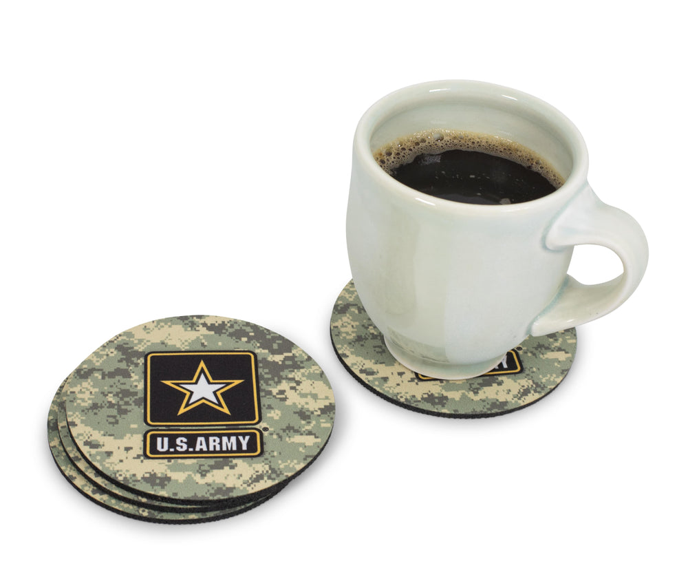 U.S. Army 4-Piece Coaster Set | Free Shipping