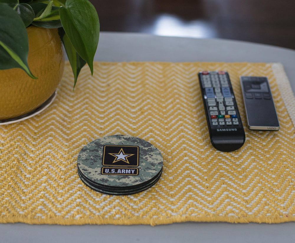 U.S. Army 4-Piece Coaster Set | Free Shipping