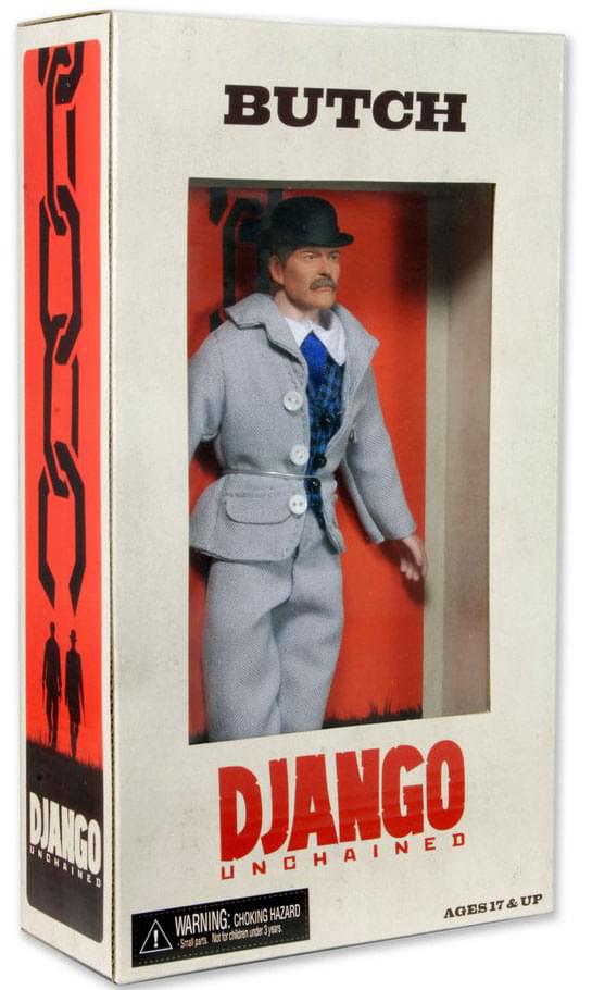 Django Unchained Series 1 8" Action Figure: Butch | Free Shipping
