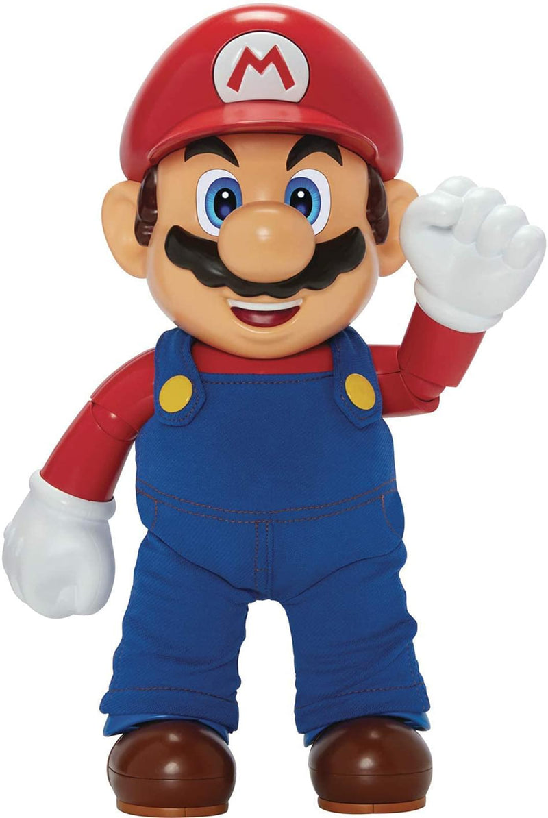 Super Mario It's-A Me Mario Talking 12 Inch Figure | Free Shipping