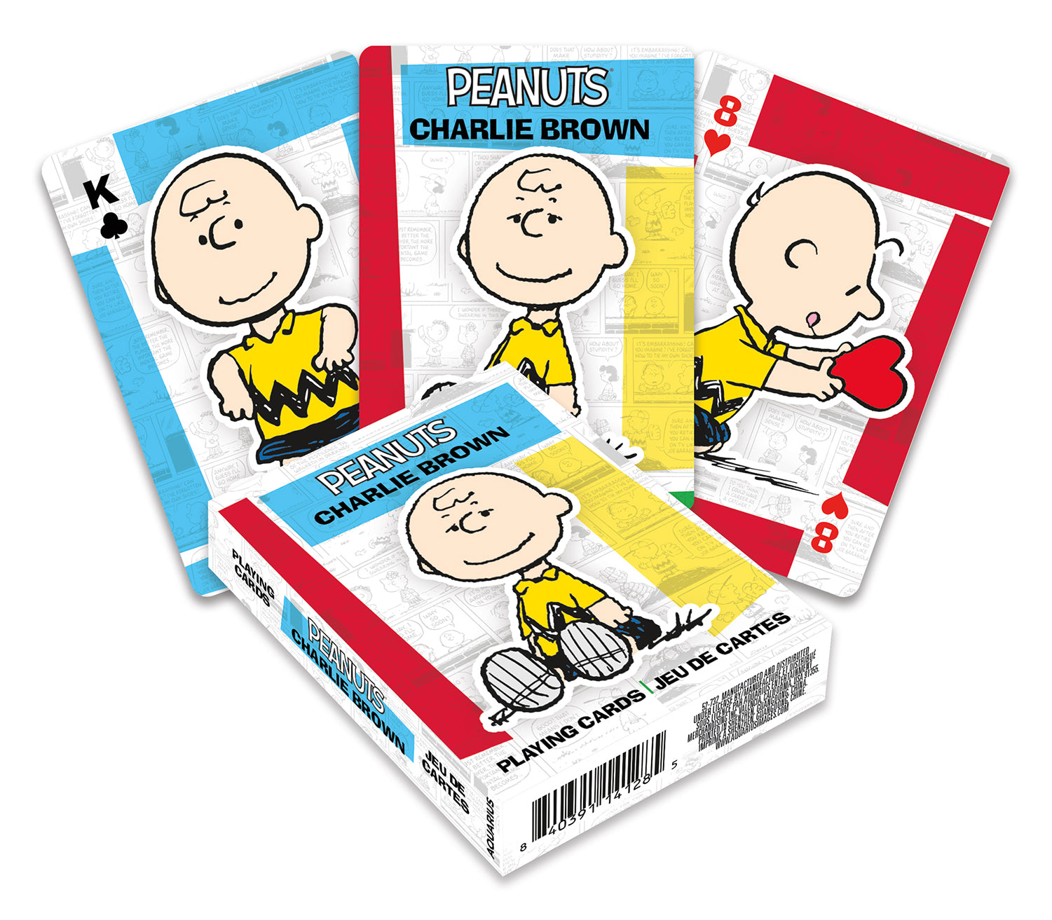Peanuts Charlie Brown Playing Cards | Free Shipping