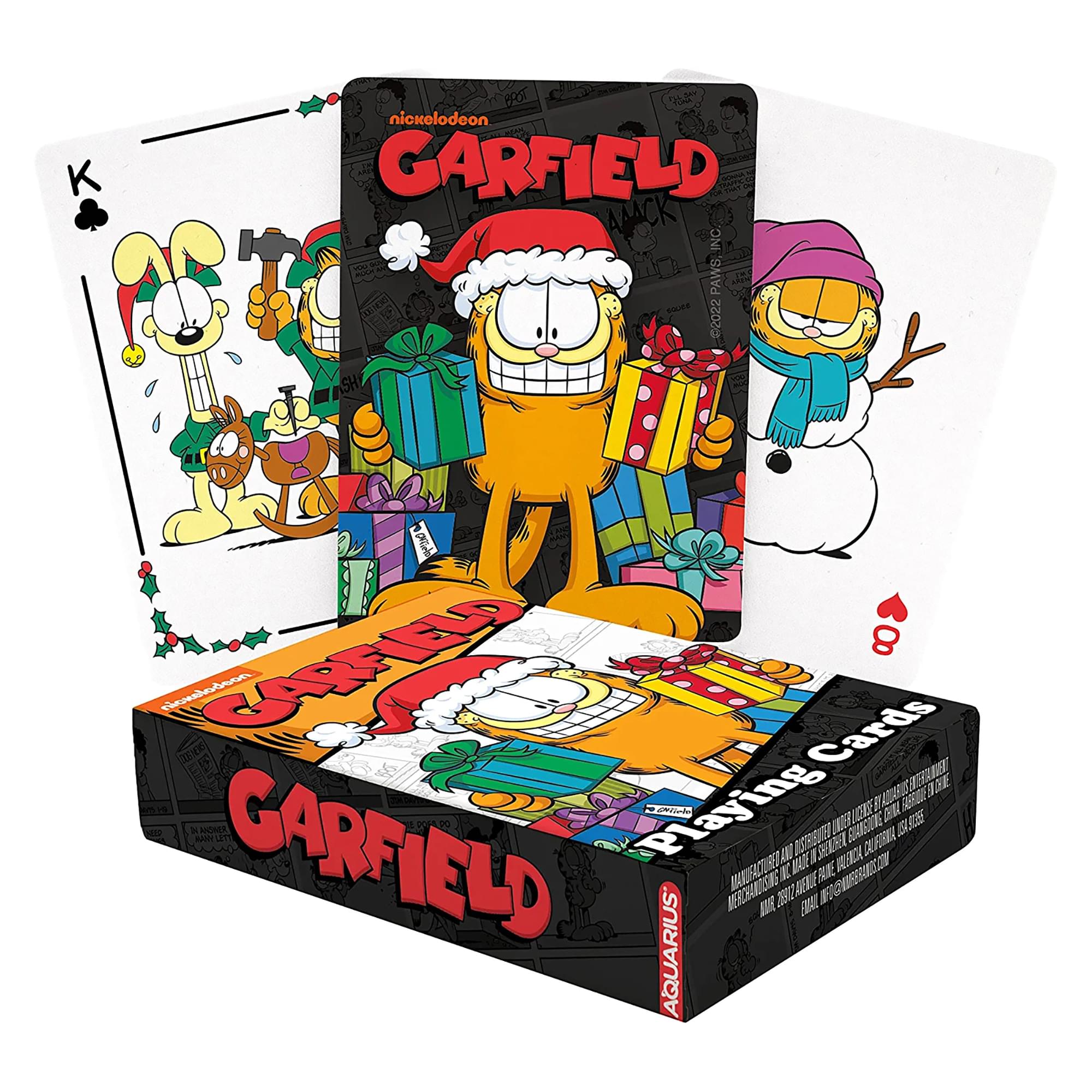 Garfield Christmas Playing Cards | Free Shipping