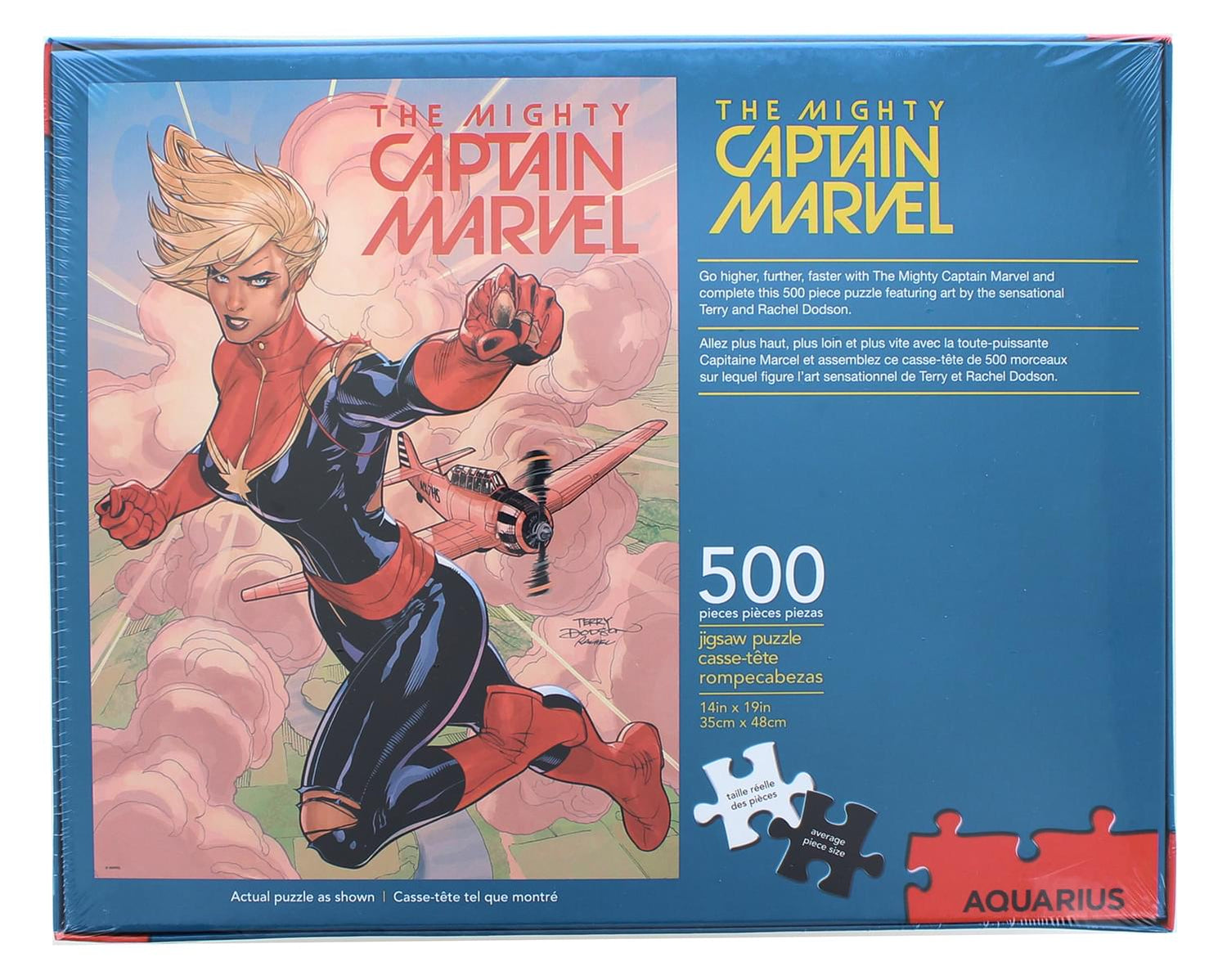 Marvel Captain Marvel 500 Piece Jigsaw Puzzle | Free Shipping