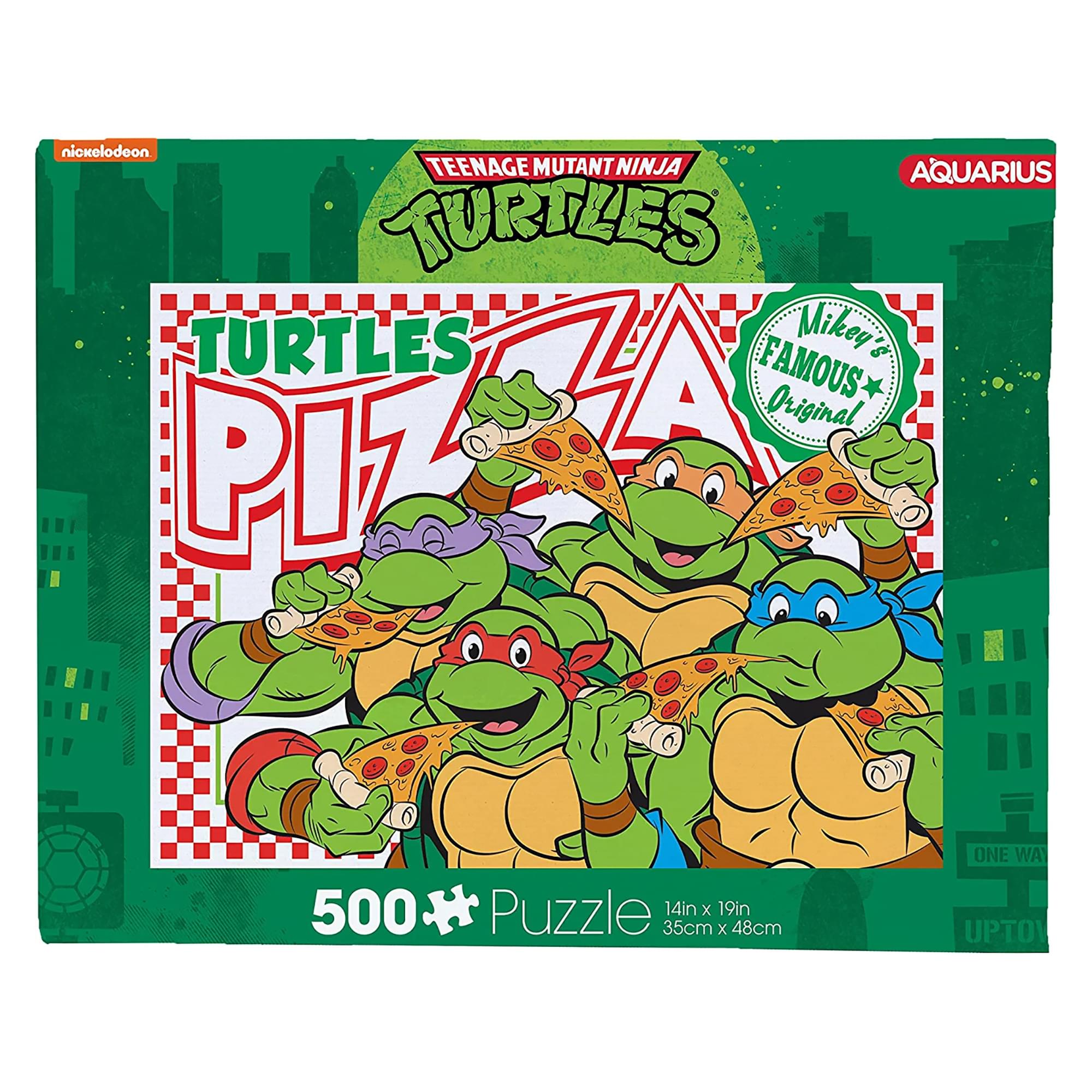 TMNT Pizza 500 Piece Jigsaw Puzzle | Free Shipping