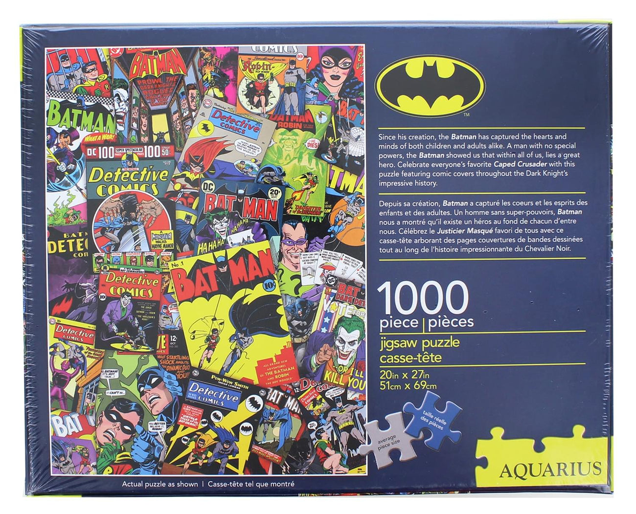 DC Comics Batman Comic Collage 1000 Piece Jigsaw Puzzle | Free Shippin