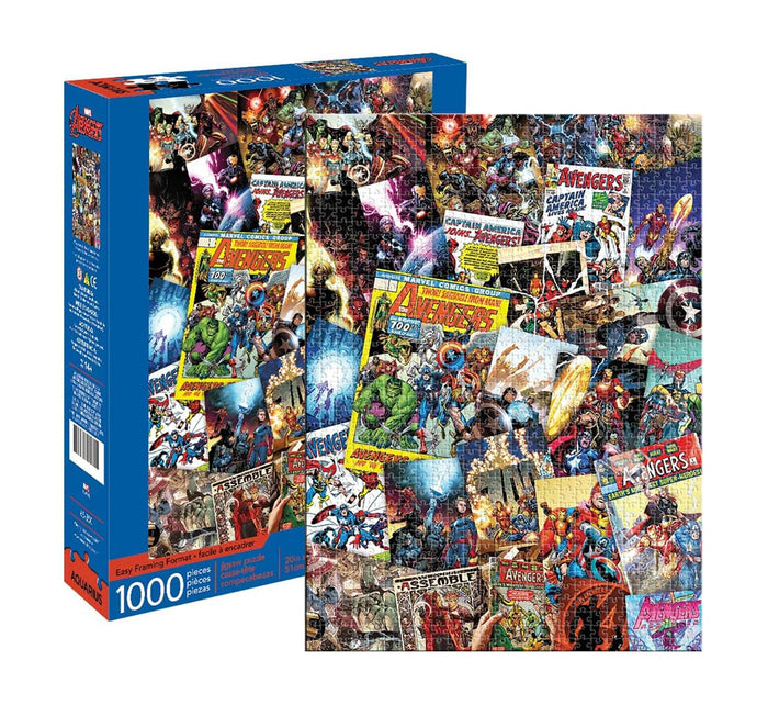 Marvel Avengers Comic Collage 1000 Piece Jigsaw Puzzle | Free Shipping