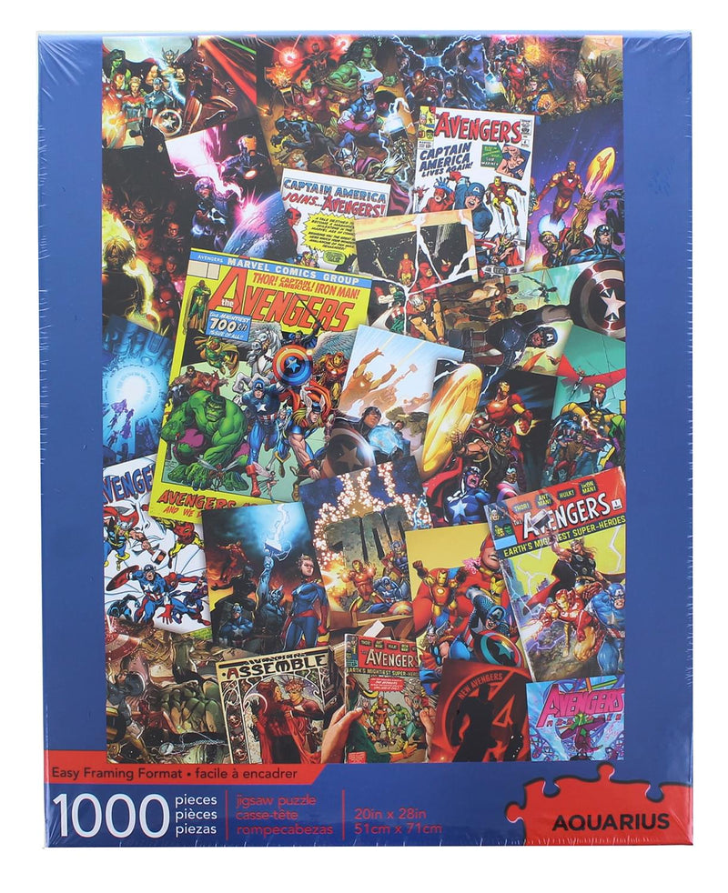 Marvel Avengers Comic Collage 1000 Piece Jigsaw Puzzle | Free Shipping