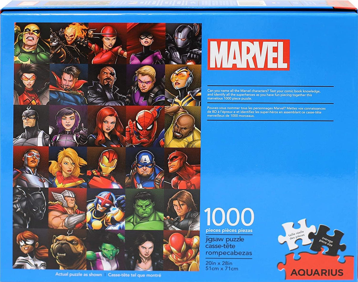 Marvel Heroes Collage 1000 Piece Jigsaw Puzzle | Free Shipping