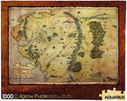 The Hobbit Map 1000 Piece Jigsaw Puzzle | Free Shipping