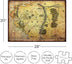 The Hobbit Map 1000 Piece Jigsaw Puzzle | Free Shipping