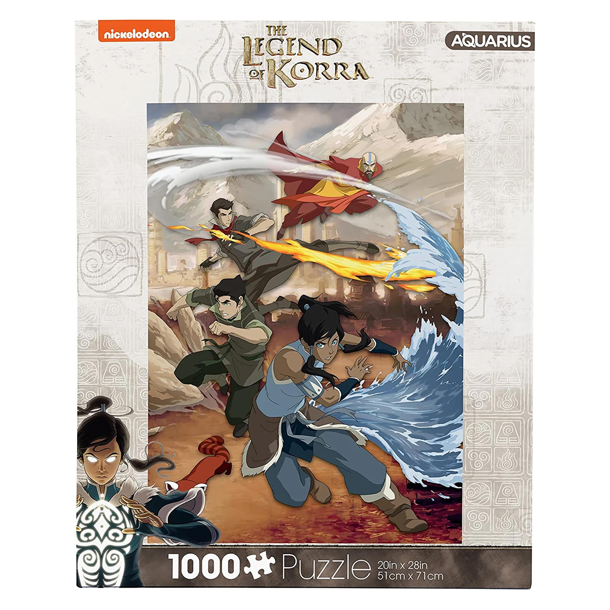 Legend of Korra 1000 Piece Jigsaw Puzzle | Free Shipping