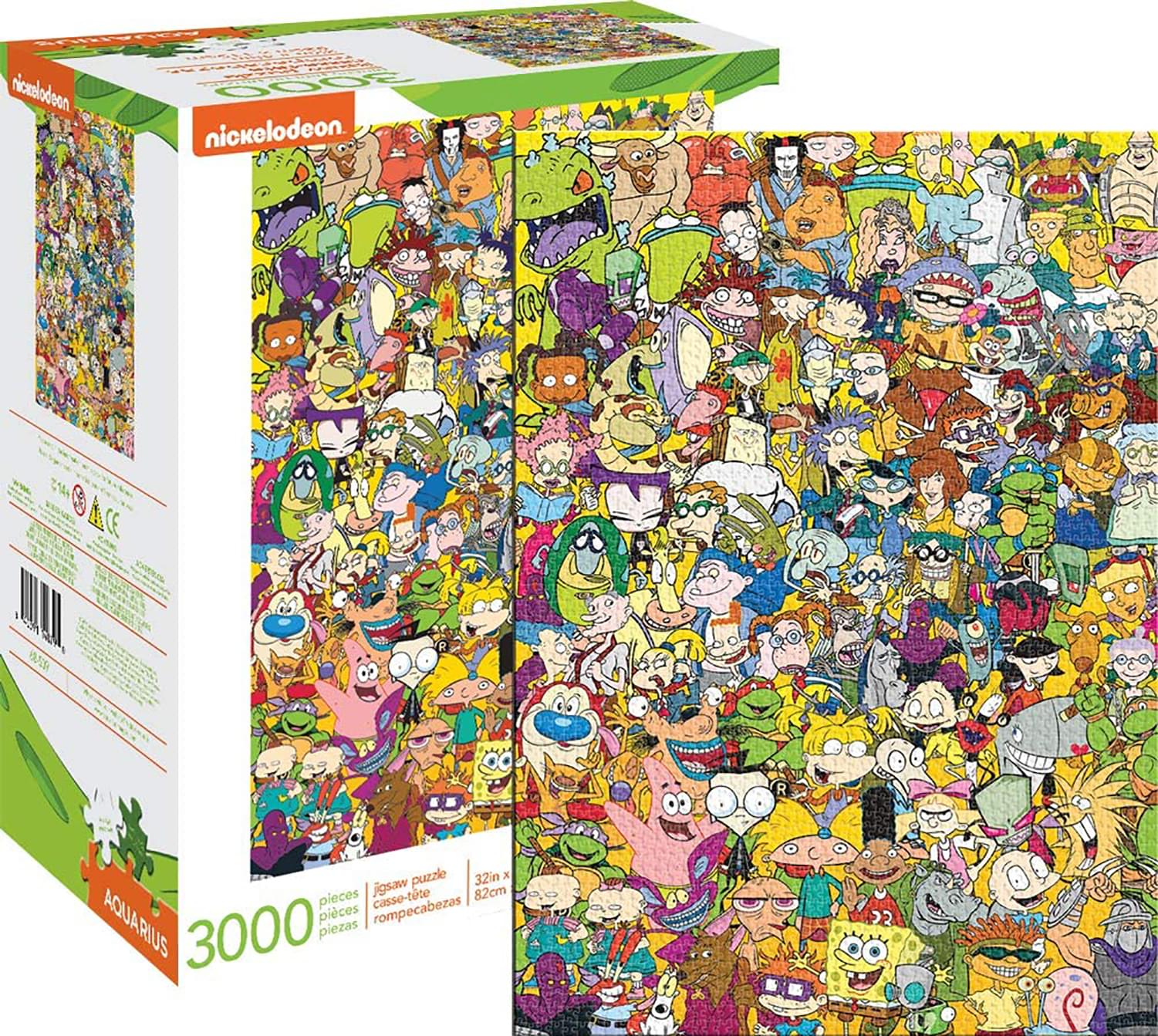 Nickelodeon Cast 3000 Piece Jigsaw Puzzle | Free Shipping