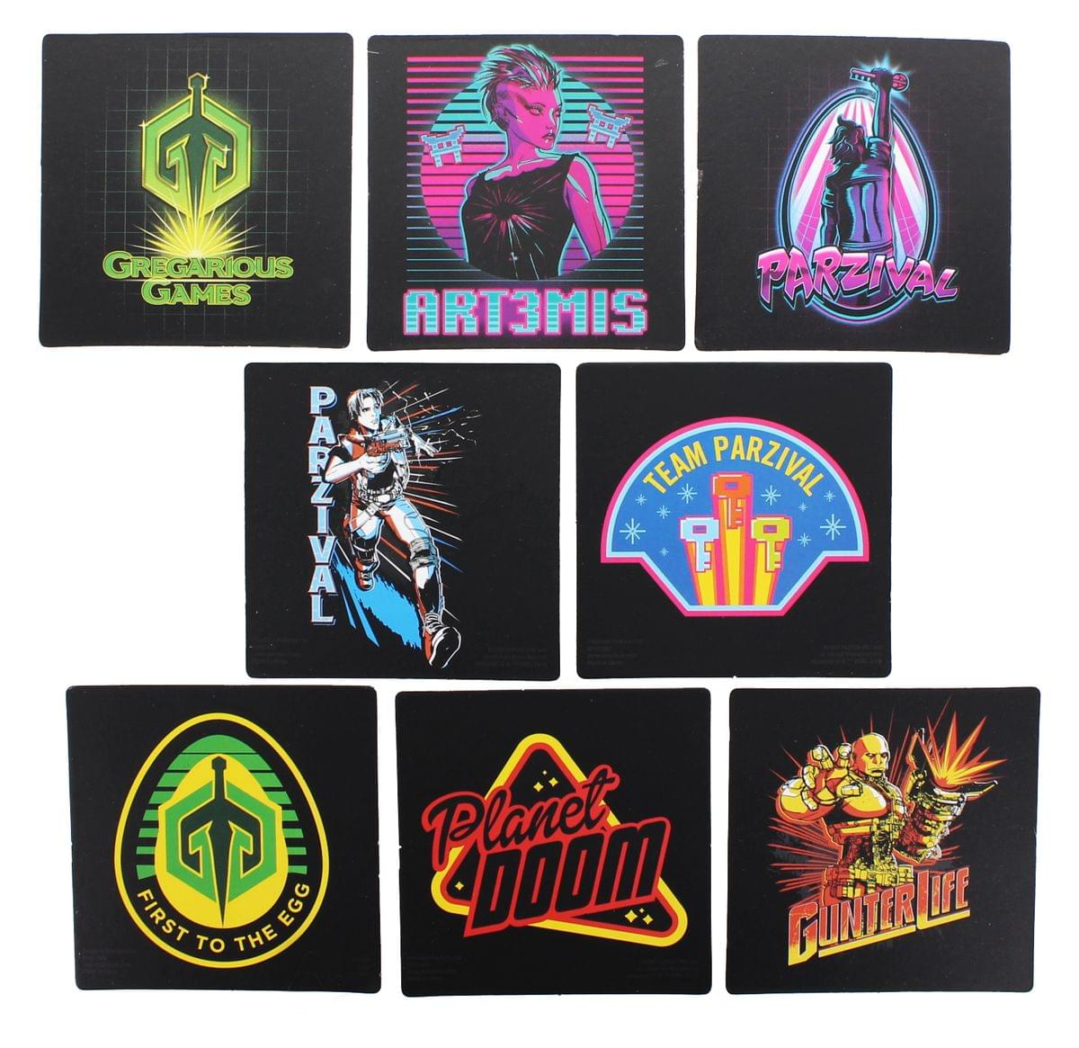 Ready Player One 8-Piece Coaster Set | Free Shipping