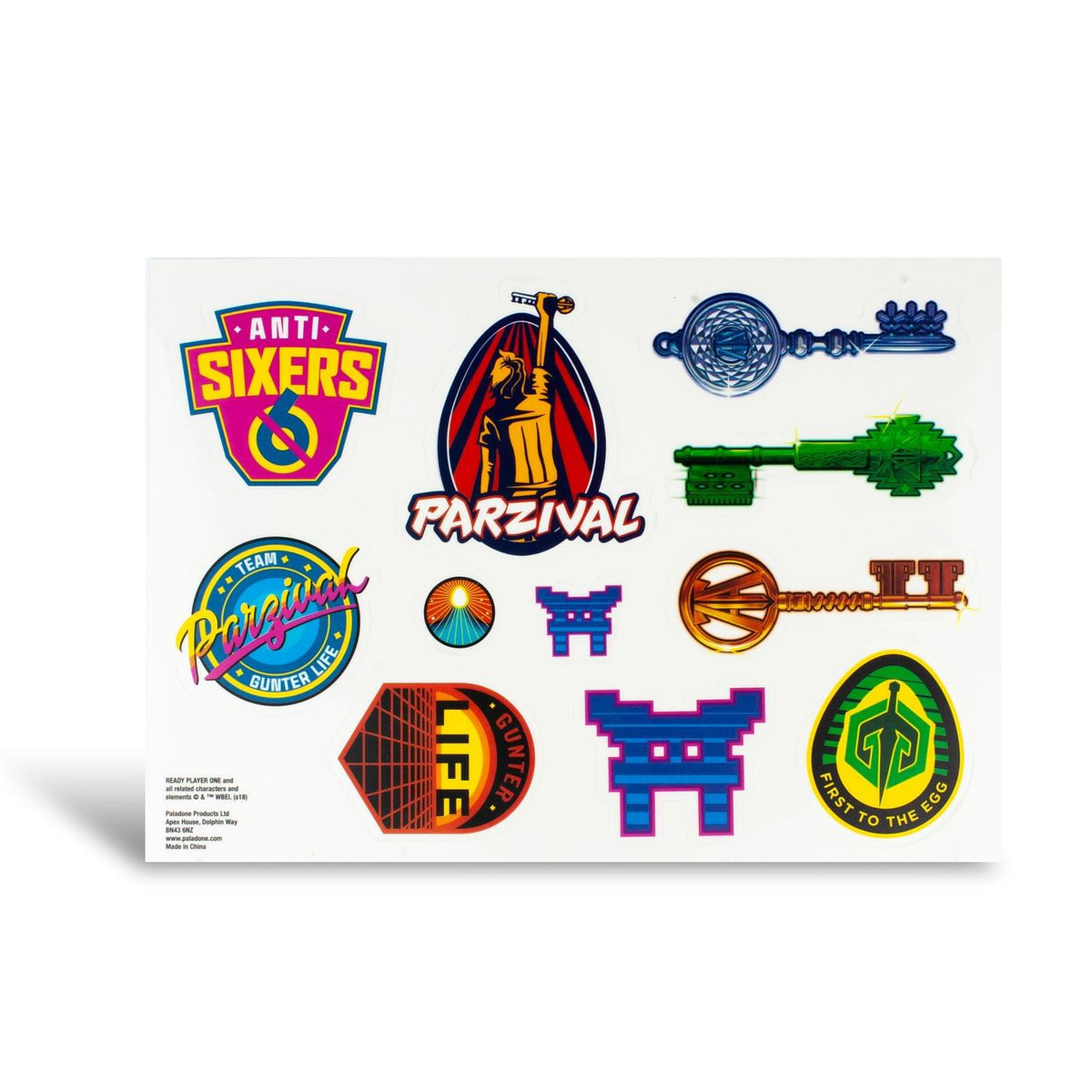 Ready Player One Vinyl Gadget Decal Pack | Free Shipping