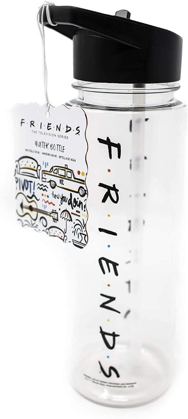 Friends Logo 23oz Plastic Water Bottle | Free Shipping