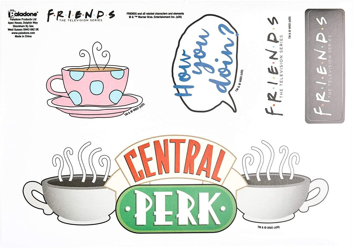 Friends Gadget Decal Stickers | 4 Sheets | Free Shipping