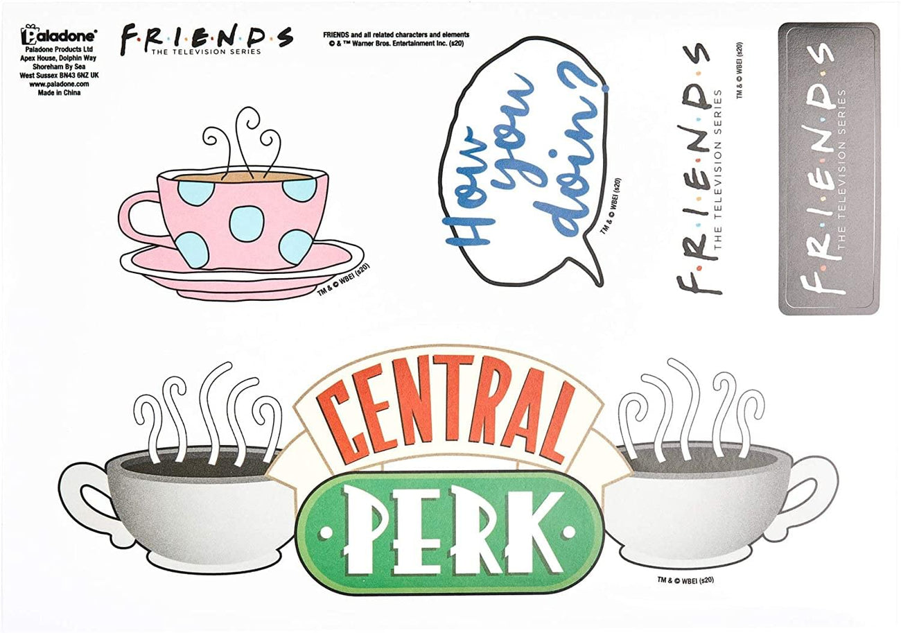 Friends Gadget Decal Stickers | 4 Sheets | Free Shipping