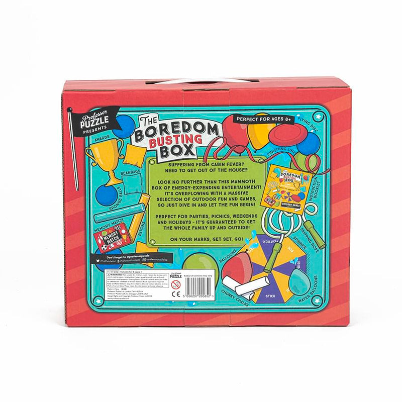 Outdoor Boredom Busting Box | 45 Games | Free Shipping