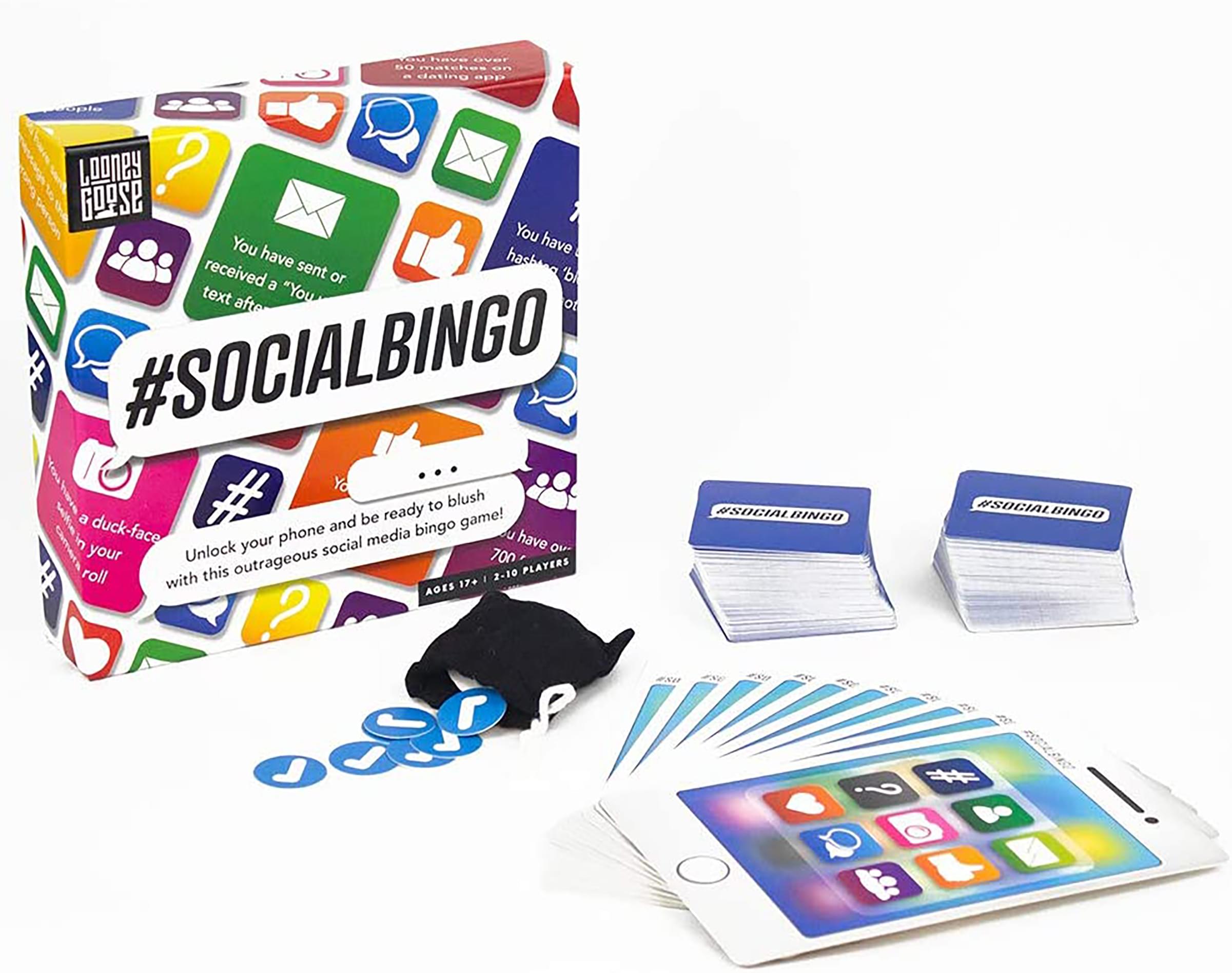Social Bingo The Original Social Media Bingo Game | Free Shipping
