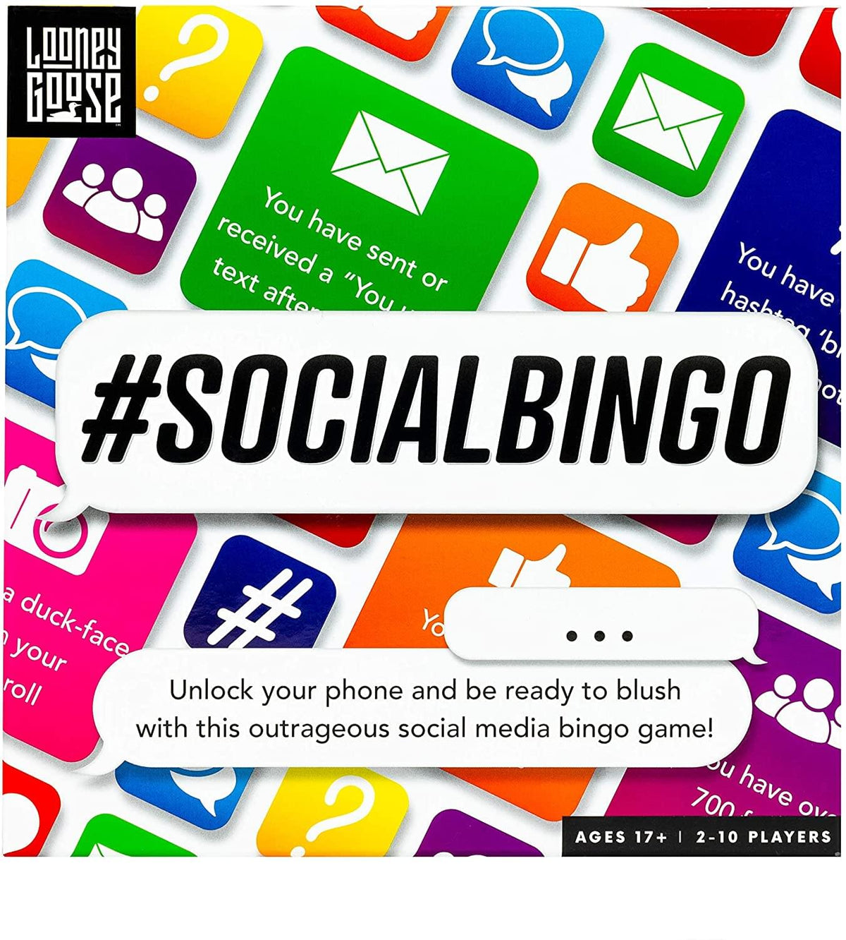 Social Bingo The Original Social Media Bingo Game | Free Shipping
