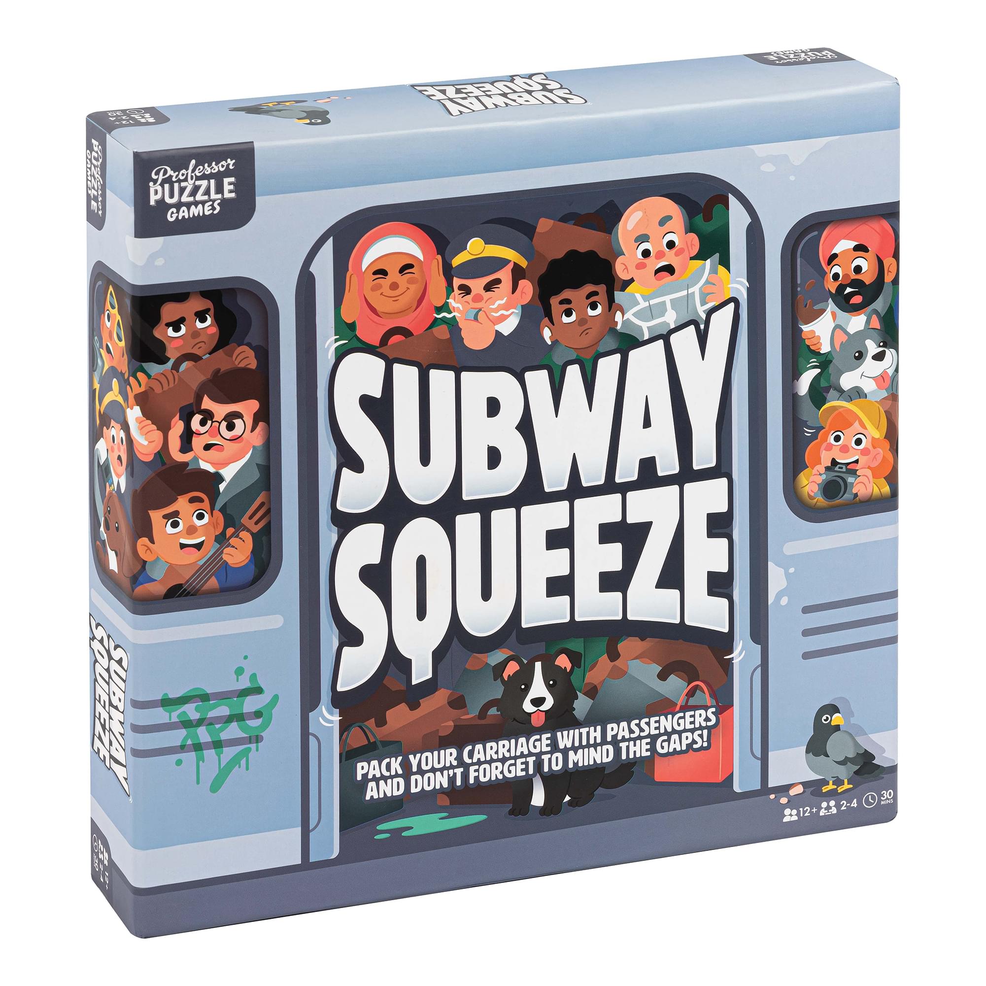 Subway Squeeze Game | 2-4 Players | Free Shipping