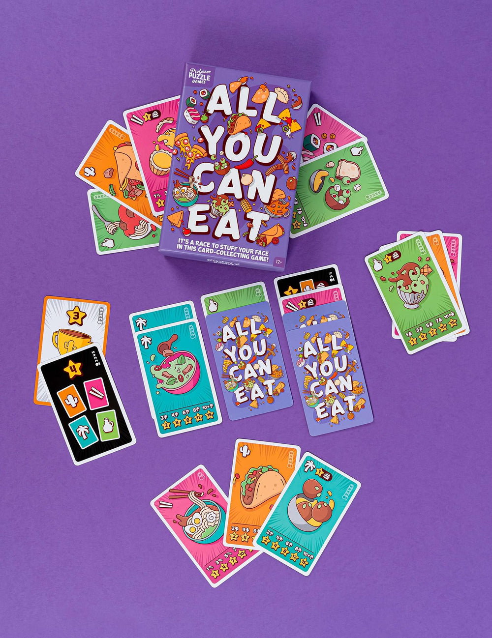 All You Can Eat Card Collecting Game | Free Shipping