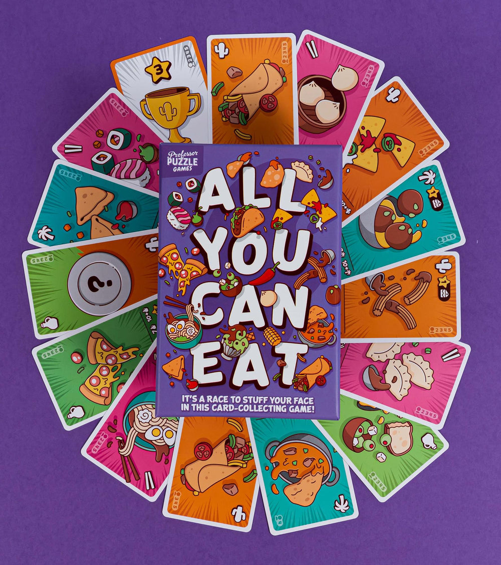 All You Can Eat Card Collecting Game | Free Shipping
