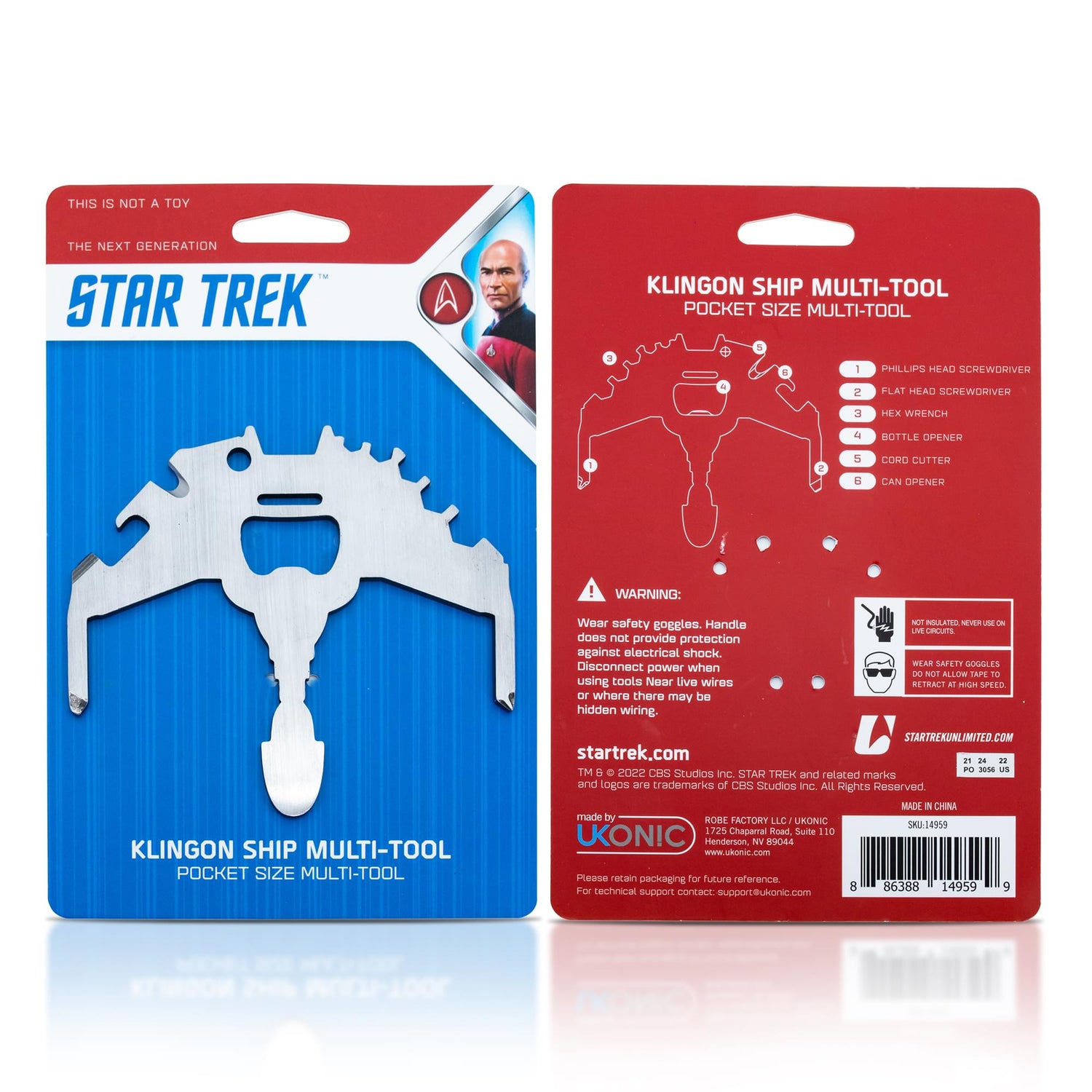 Star Trek Bird of Prey Pocket Size Multi-Tool | Free Shipping
