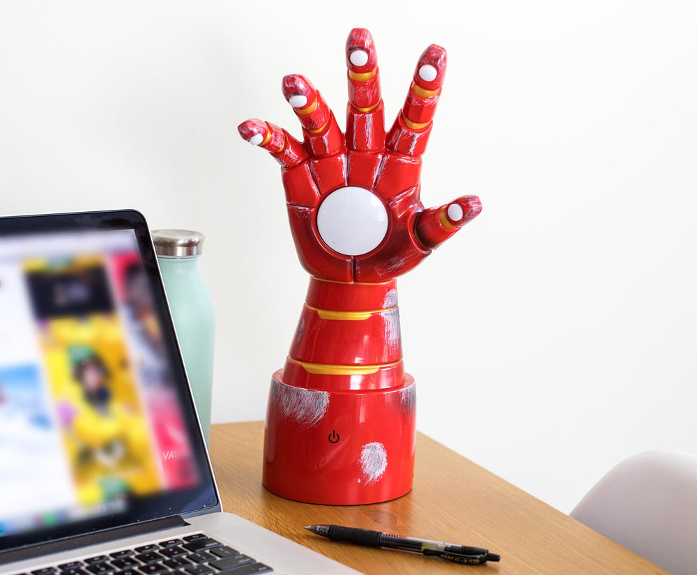 Marvel Iron Man Gauntlet 14 Inch LED Collectible Lamp | Free Shipping
