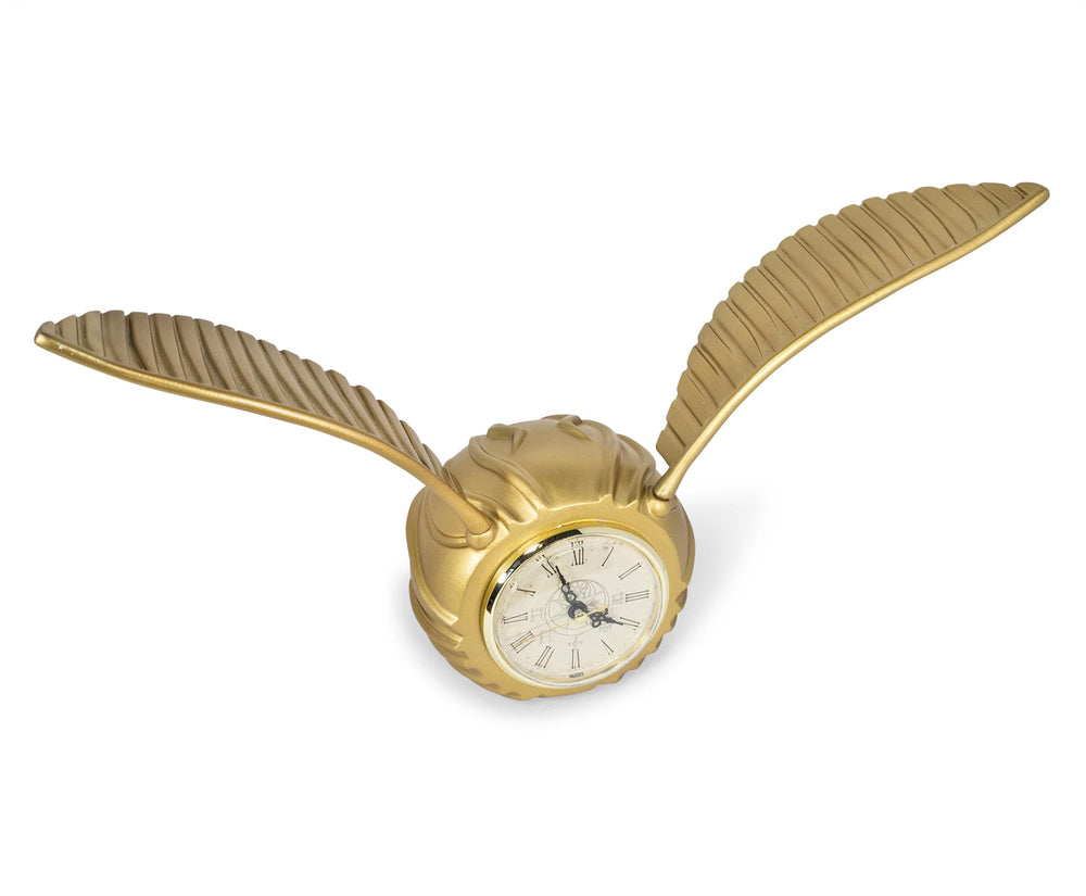 Harry Potter 17.5 Inch Golden Snitch Resin Clock | Free Shipping