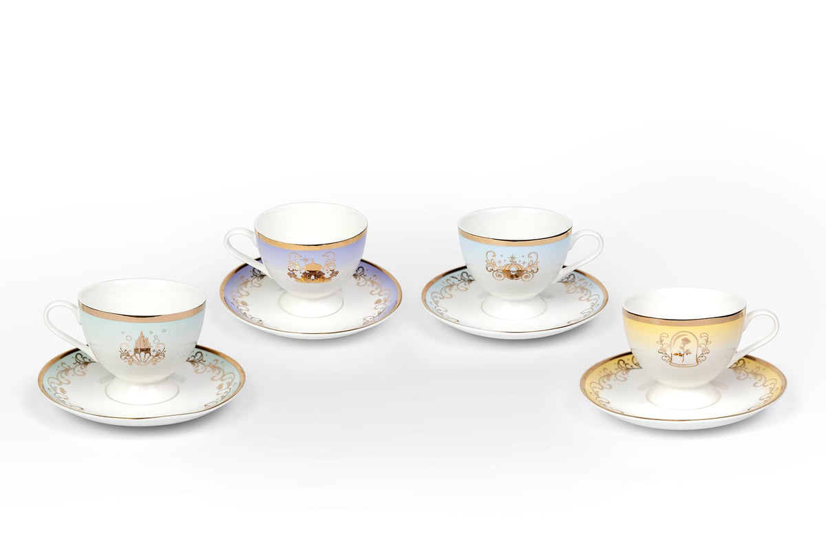Disney Princess 13-Piece Ceramic Tea Set | Free Shipping