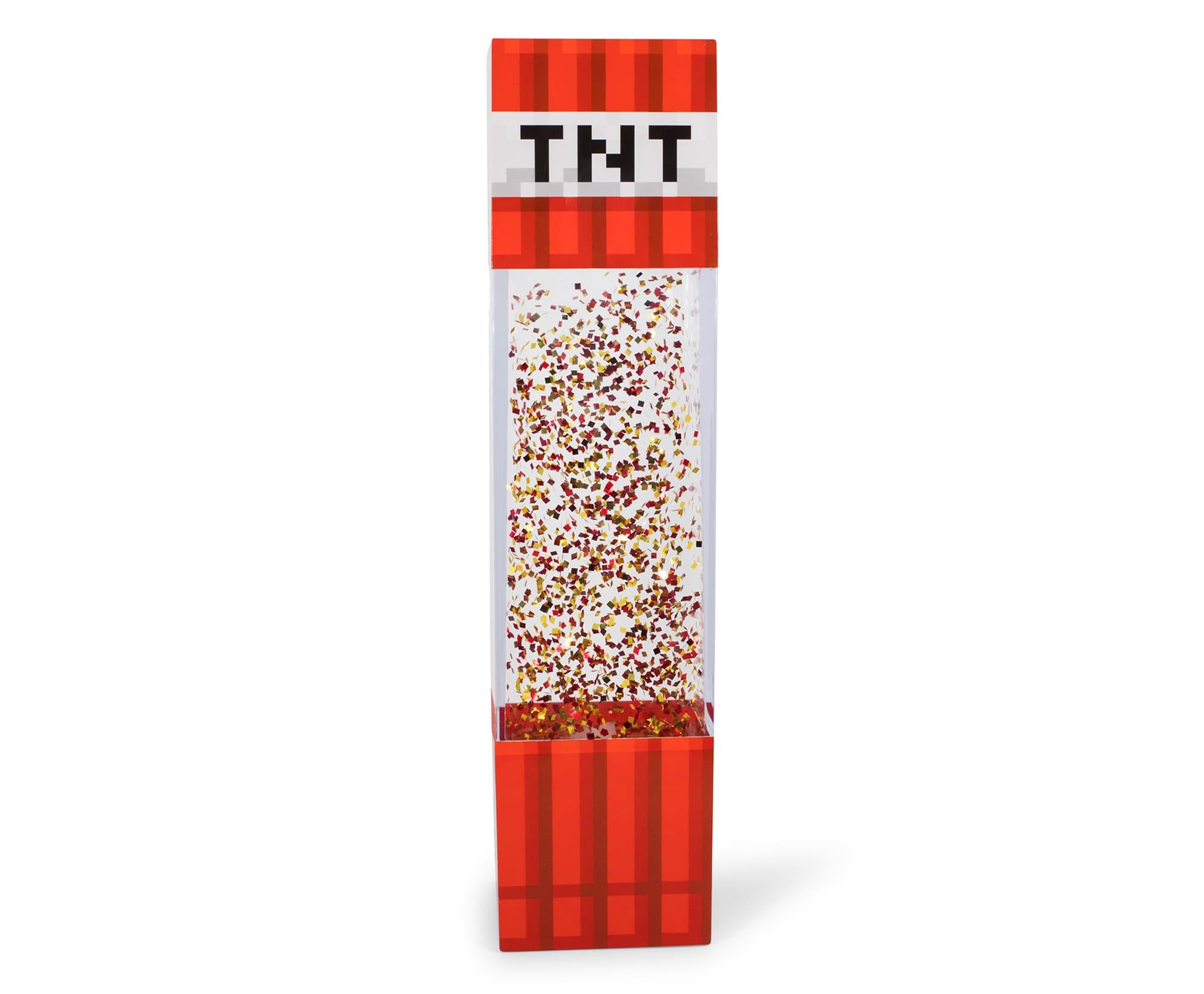 Minecraft TNT 12 Inch LED Glitter Motion Lamp | Free Shipping