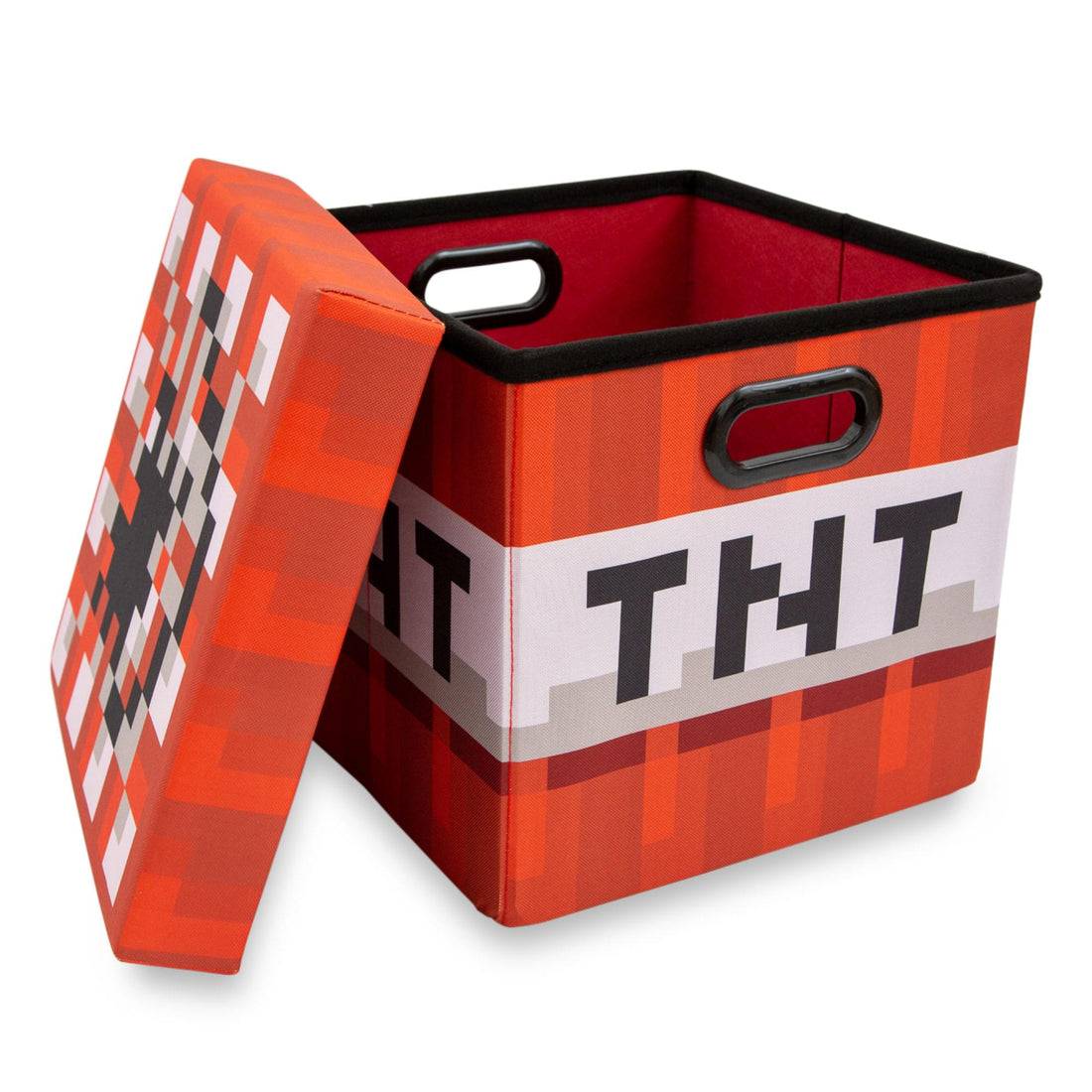 Minecraft TNT Block 13 Inch Storage Cube | Free Shipping