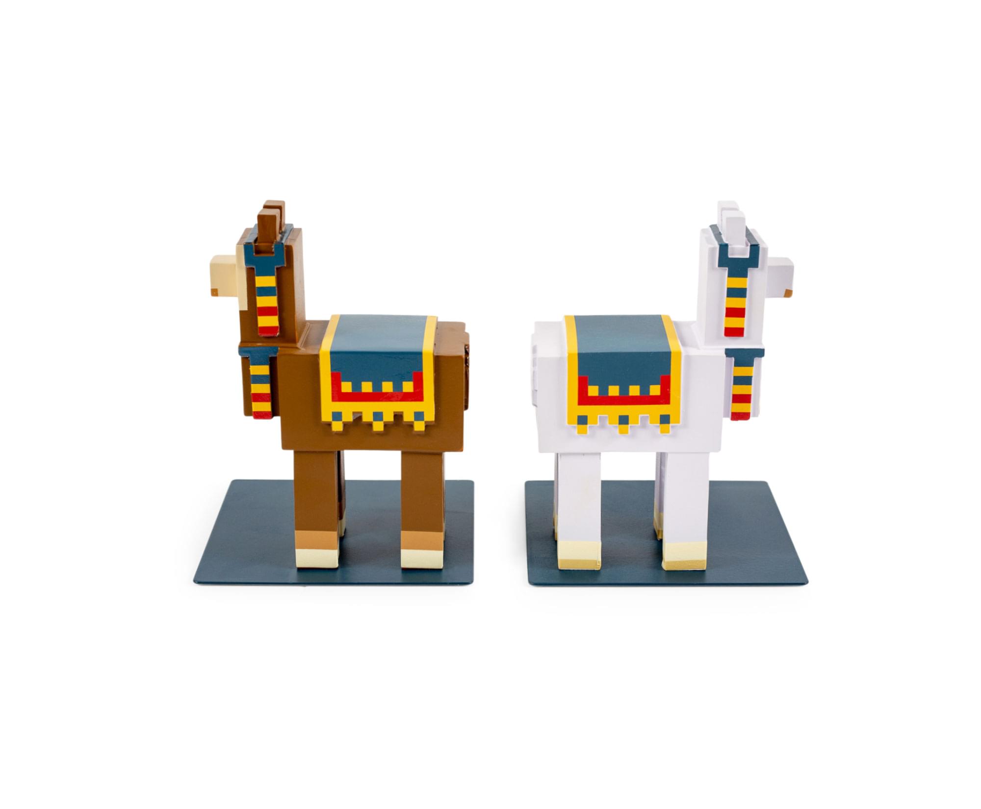 Minecraft 6 Inch Llama Book Ends | Set of 2 | Free Shipping