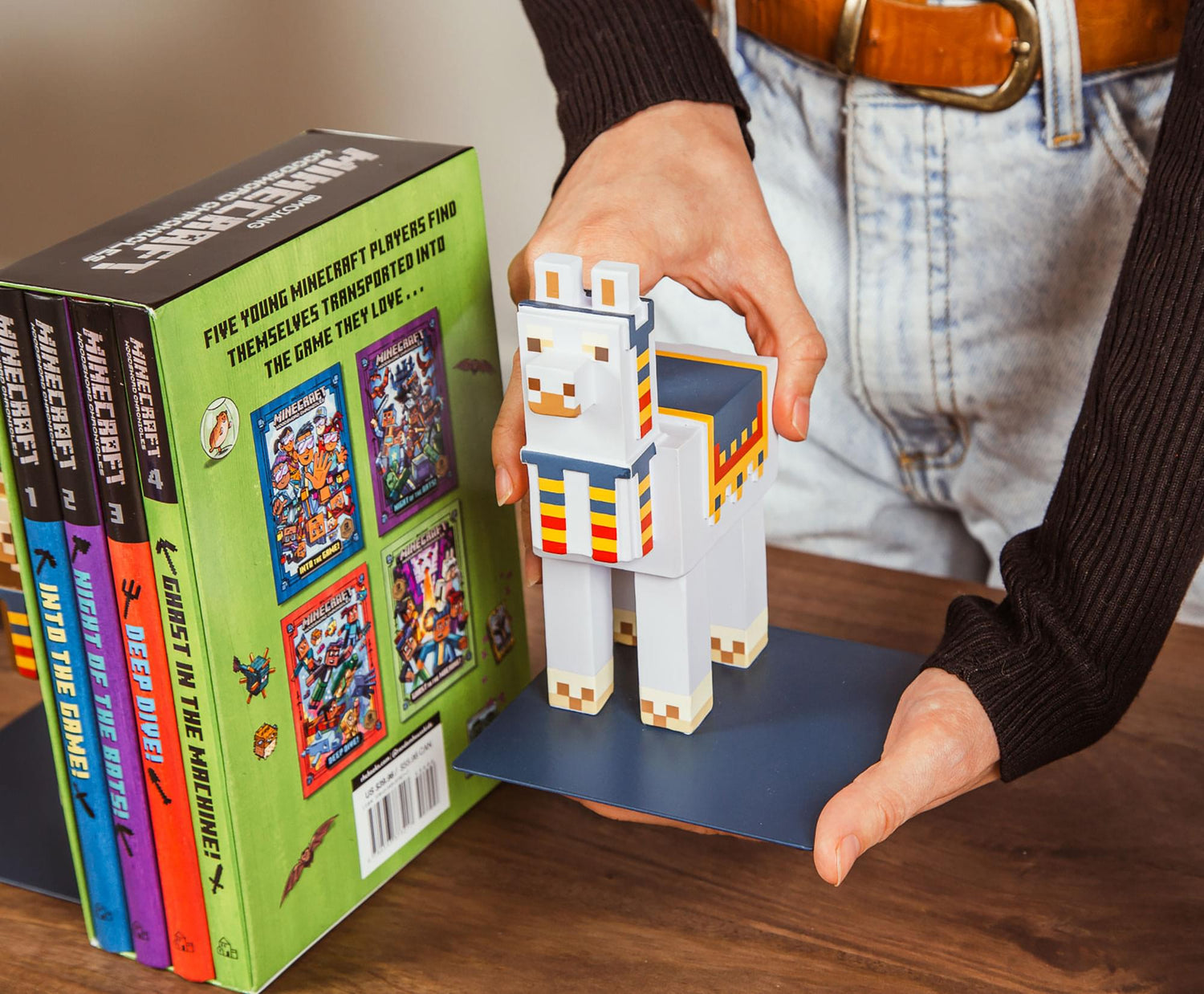 Minecraft 6 Inch Llama Book Ends | Set of 2 | Free Shipping
