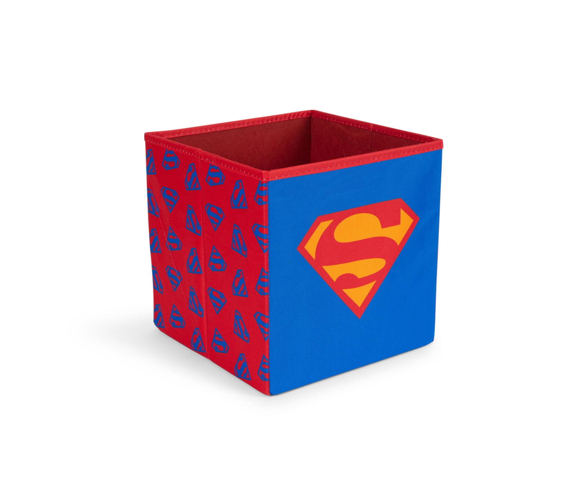 DC Comics Superman 11 x 11 Inch Storage Bin | Free Shipping