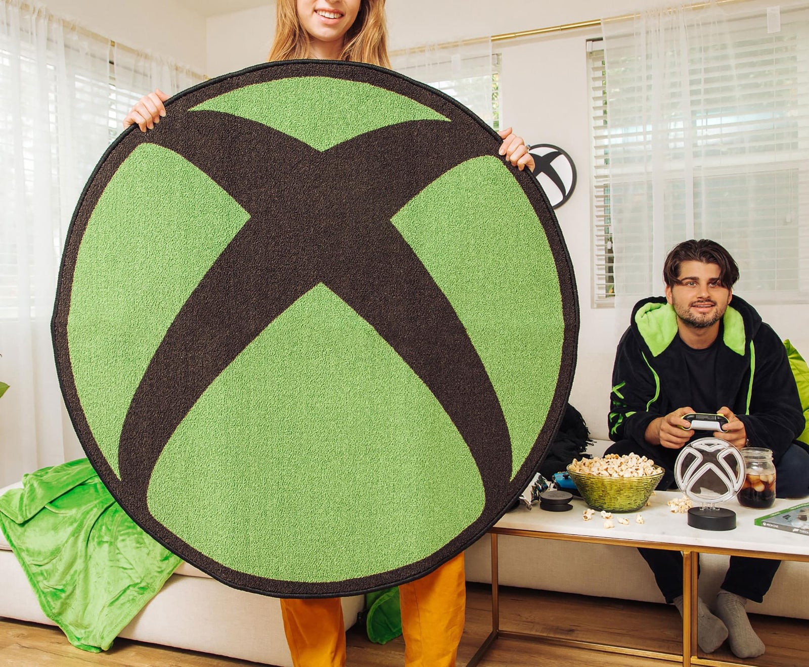 Xbox Logo 39 x 39" Area Rug | Free Shipping