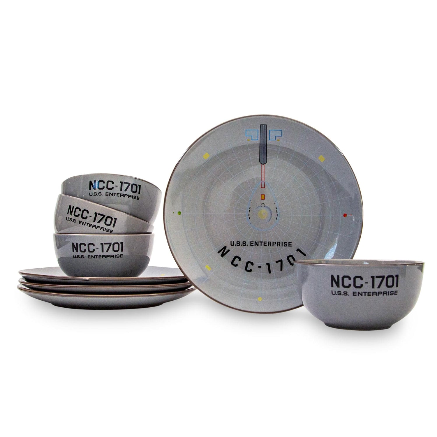 Star Trek TOS 8-Piece Dinnerware Set | Free Shipping