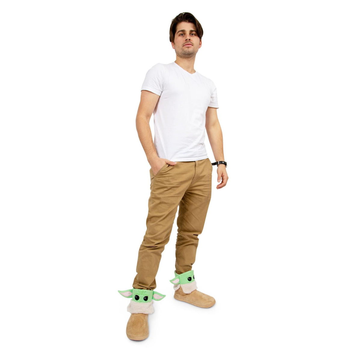 Star Wars Mandalorian Grogu Slippers | Free Shipping