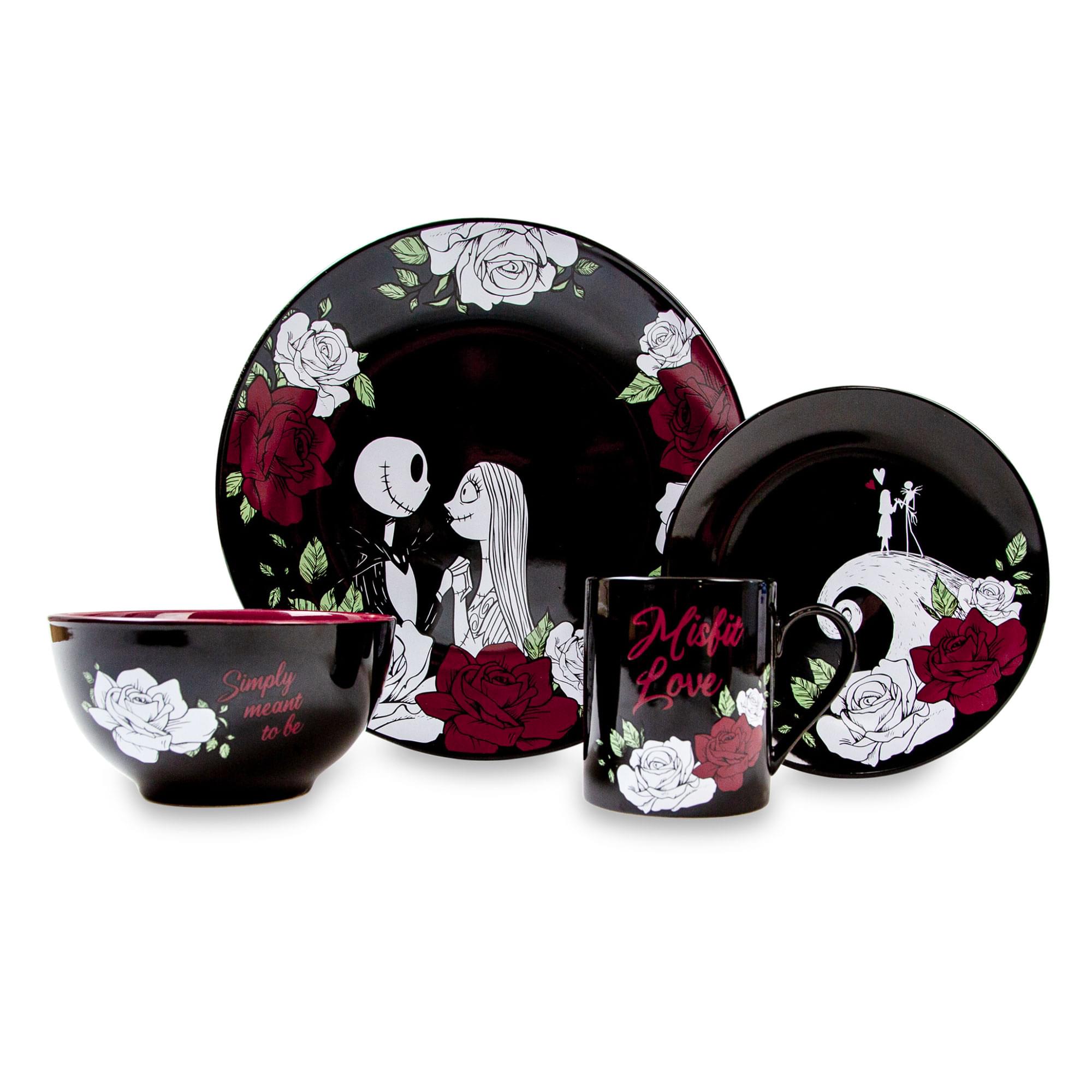 NBX Jack and Sally 16 Piece Dinner Set | Free Shipping