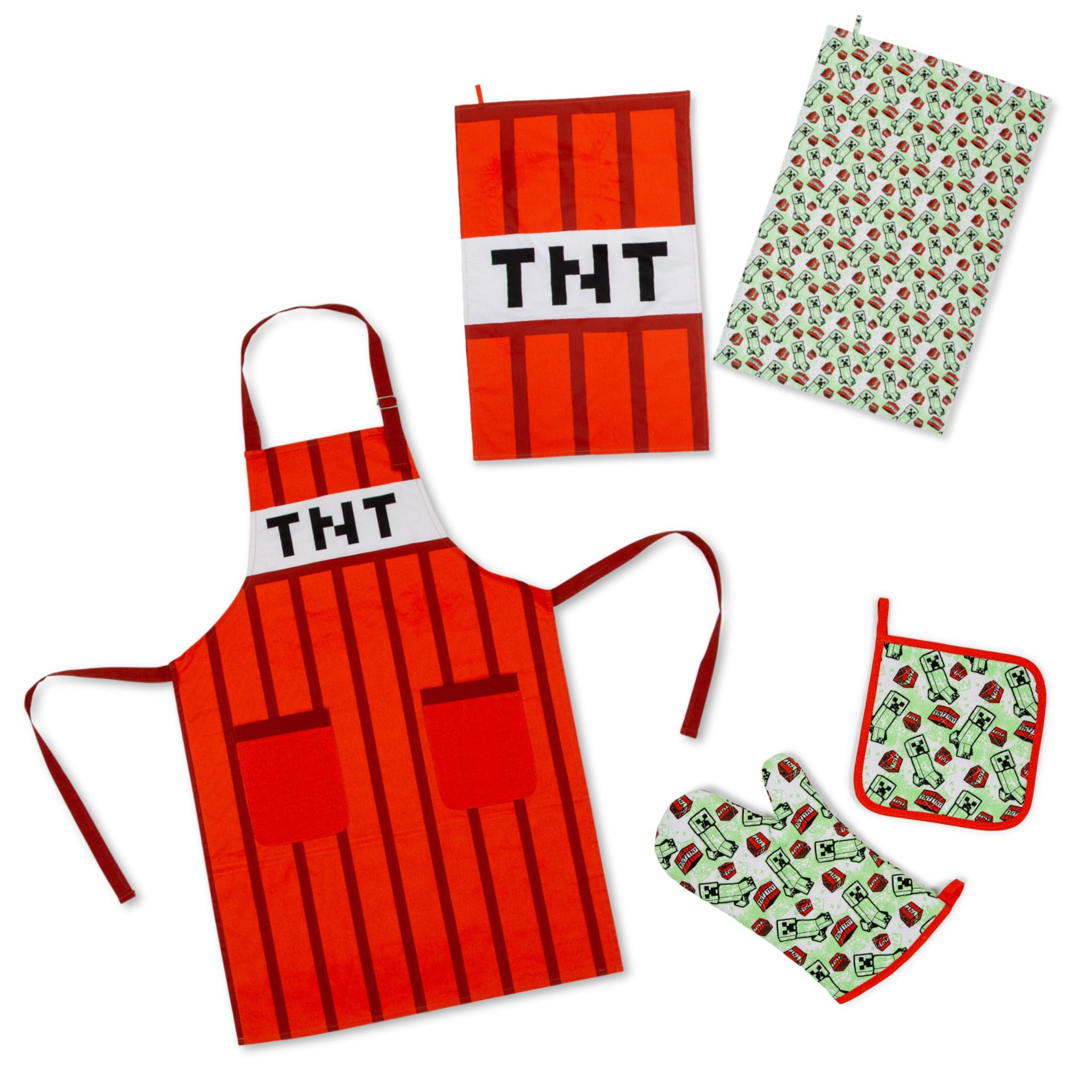 Minecraft Red TNT Kitchen Set | Free Shipping