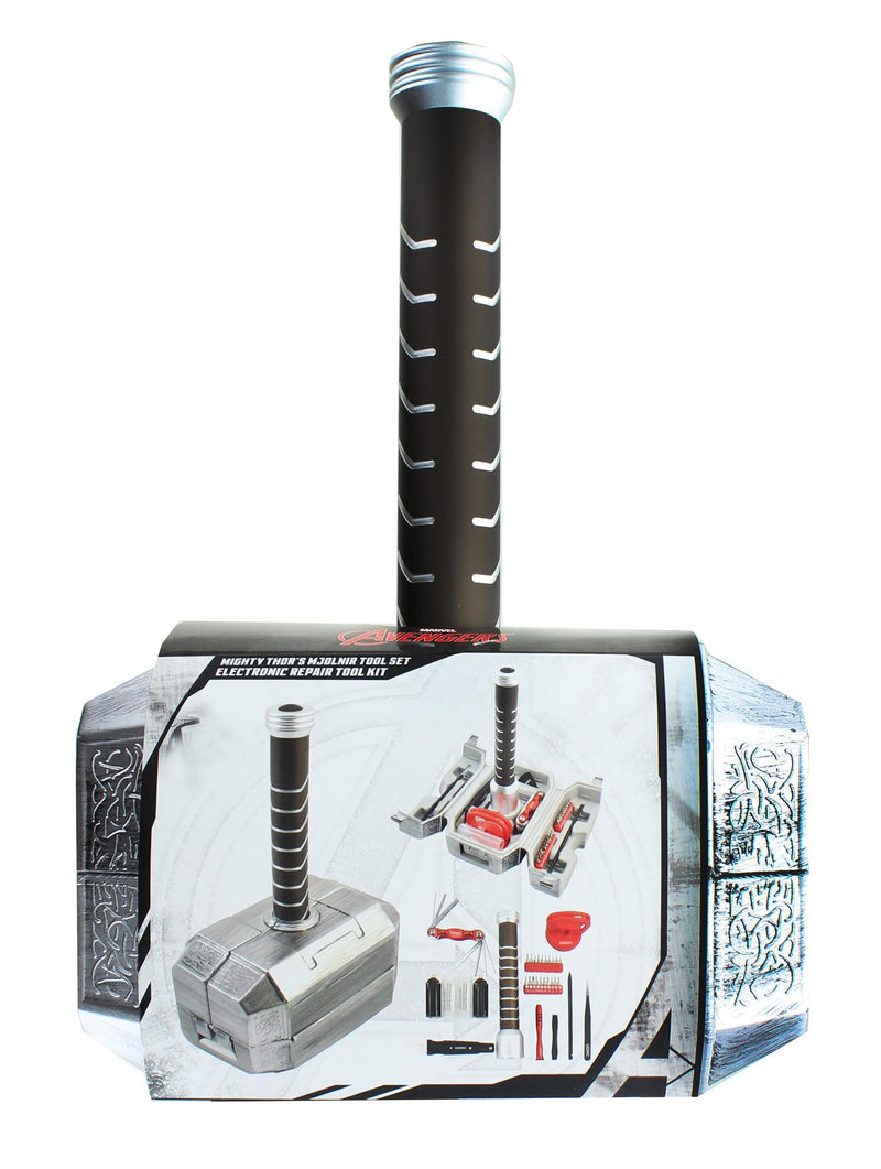Marvel Avengers Mighty Thor's Mjolnir 30 Piece Tool Set | Free Shippin