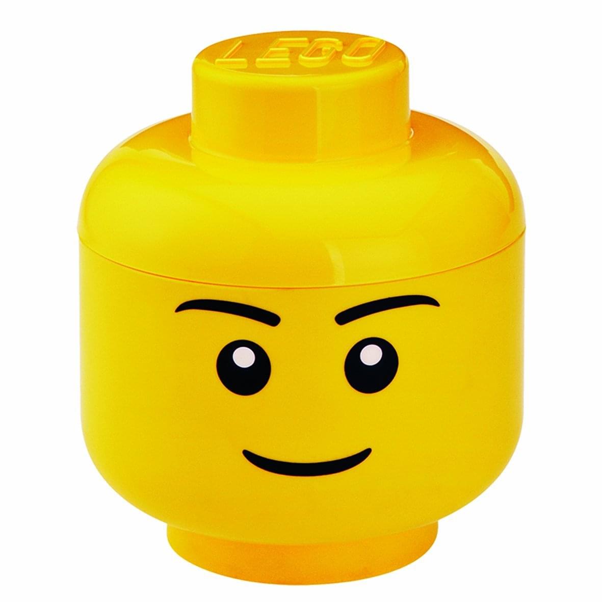 LEGO Large Storage Container Head, Boy | Free Shipping