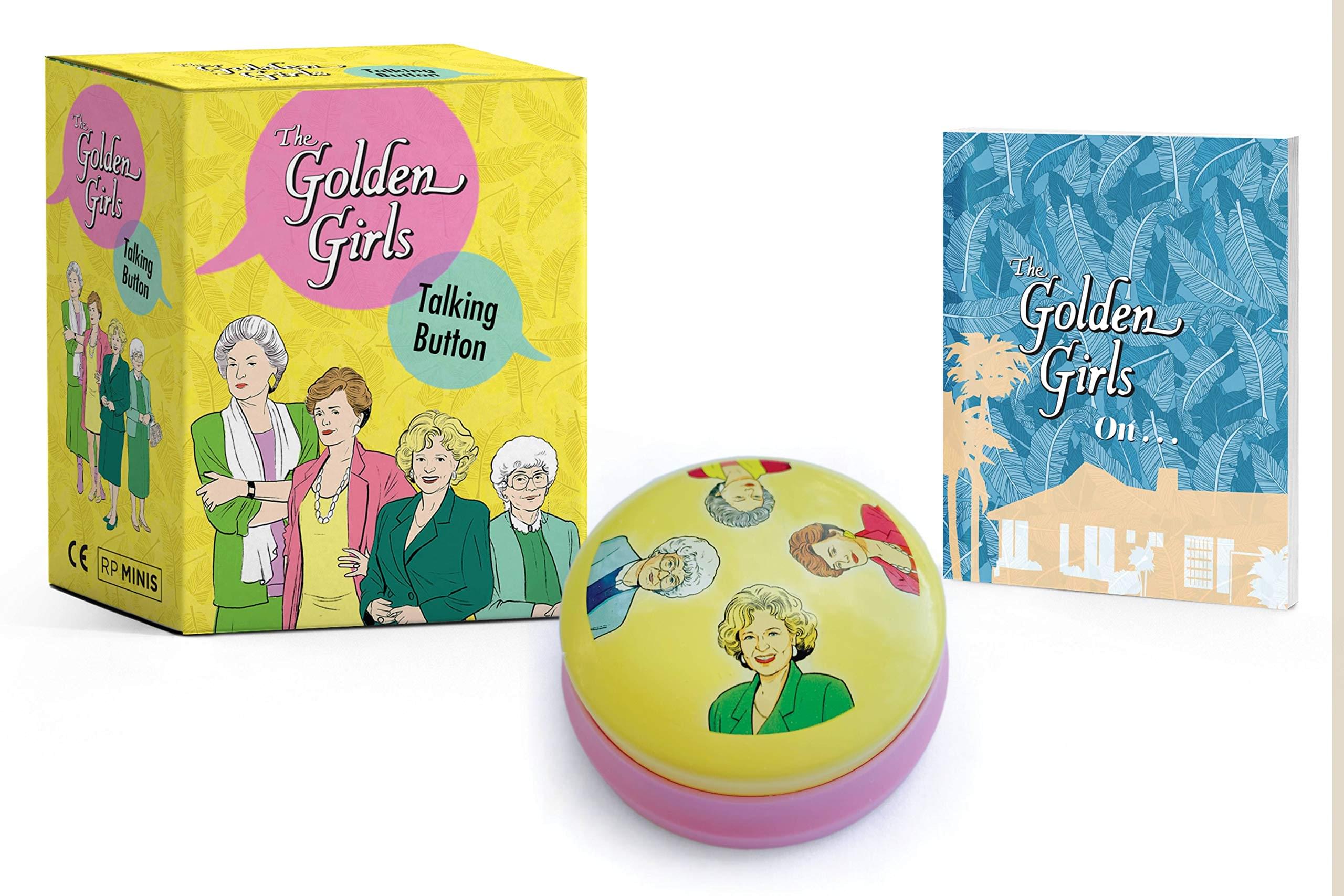The Golden Girls Talking Button and Mini Book Kit | Free Shipping