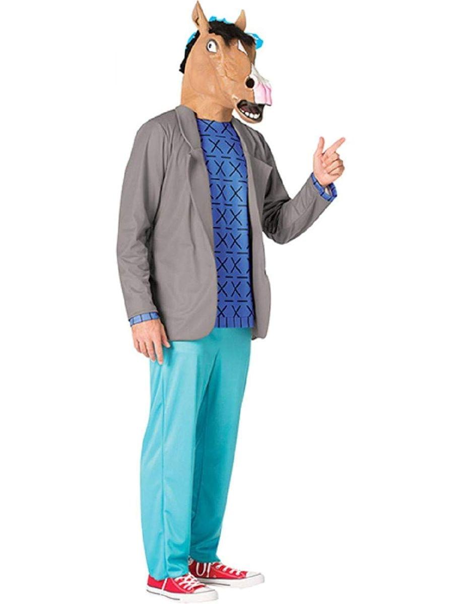 Bojack Horseman Adult Costume w/ Mask | Free Shipping